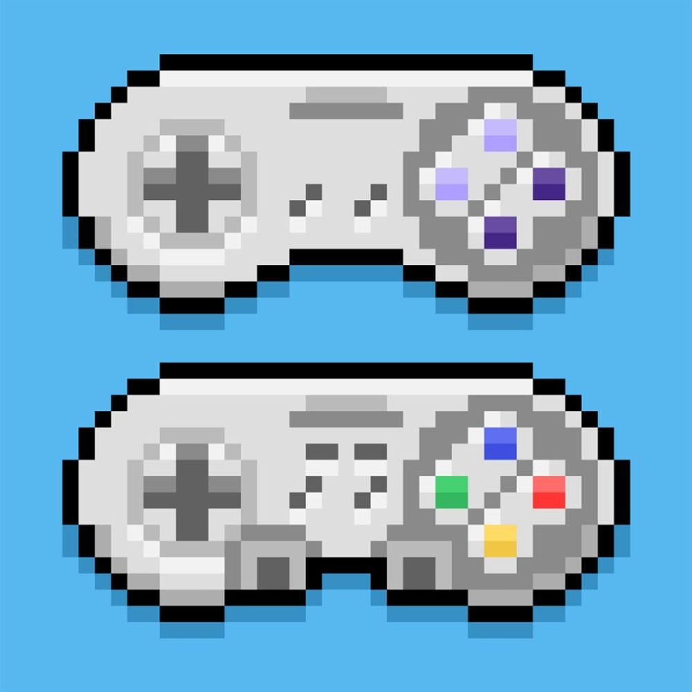 JOYSTICKS PIXEL ART - urbanarts