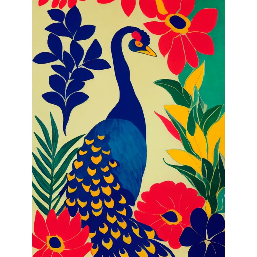 PAVÃO COLORIDO 05 - urbanarts