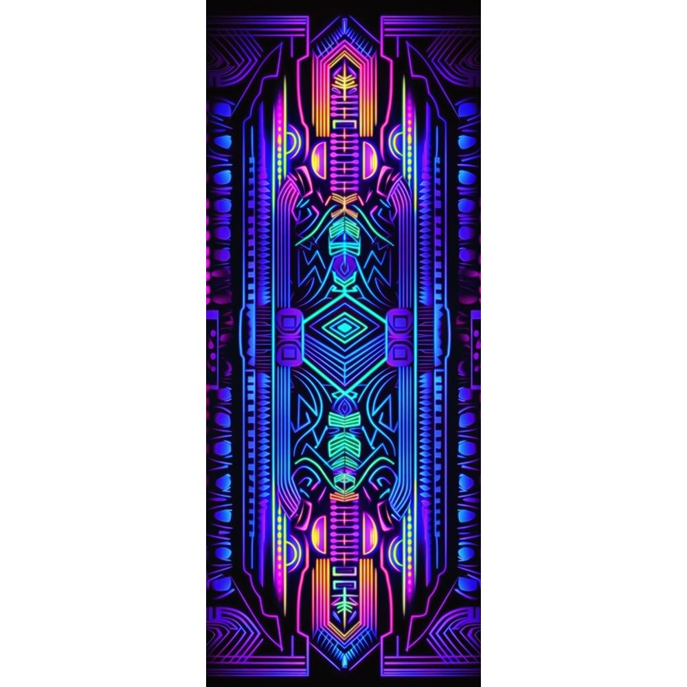 NEON TRIBAL 10 BY AI - urbanarts