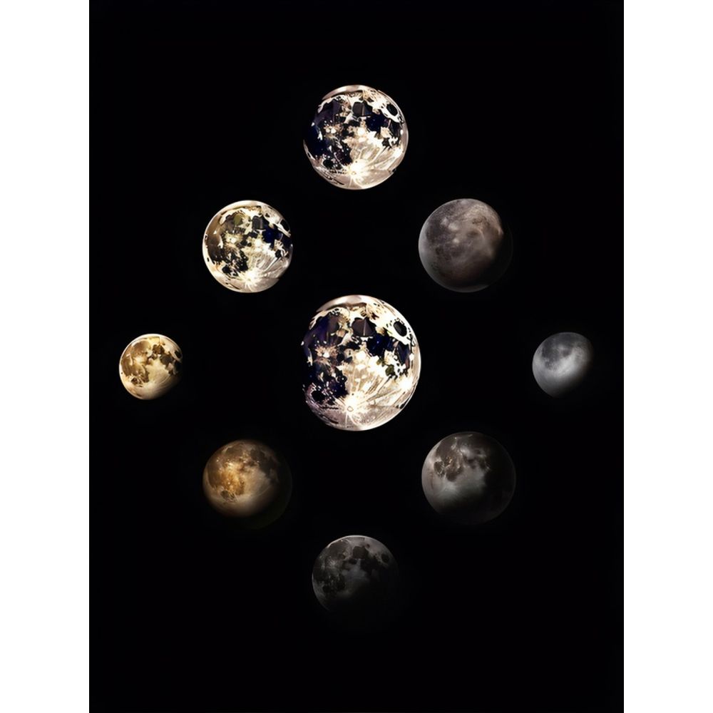 Fases Da Lua By Ai Urbanarts