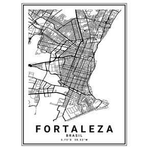 MAPA DE FORTALEZA - urbanarts