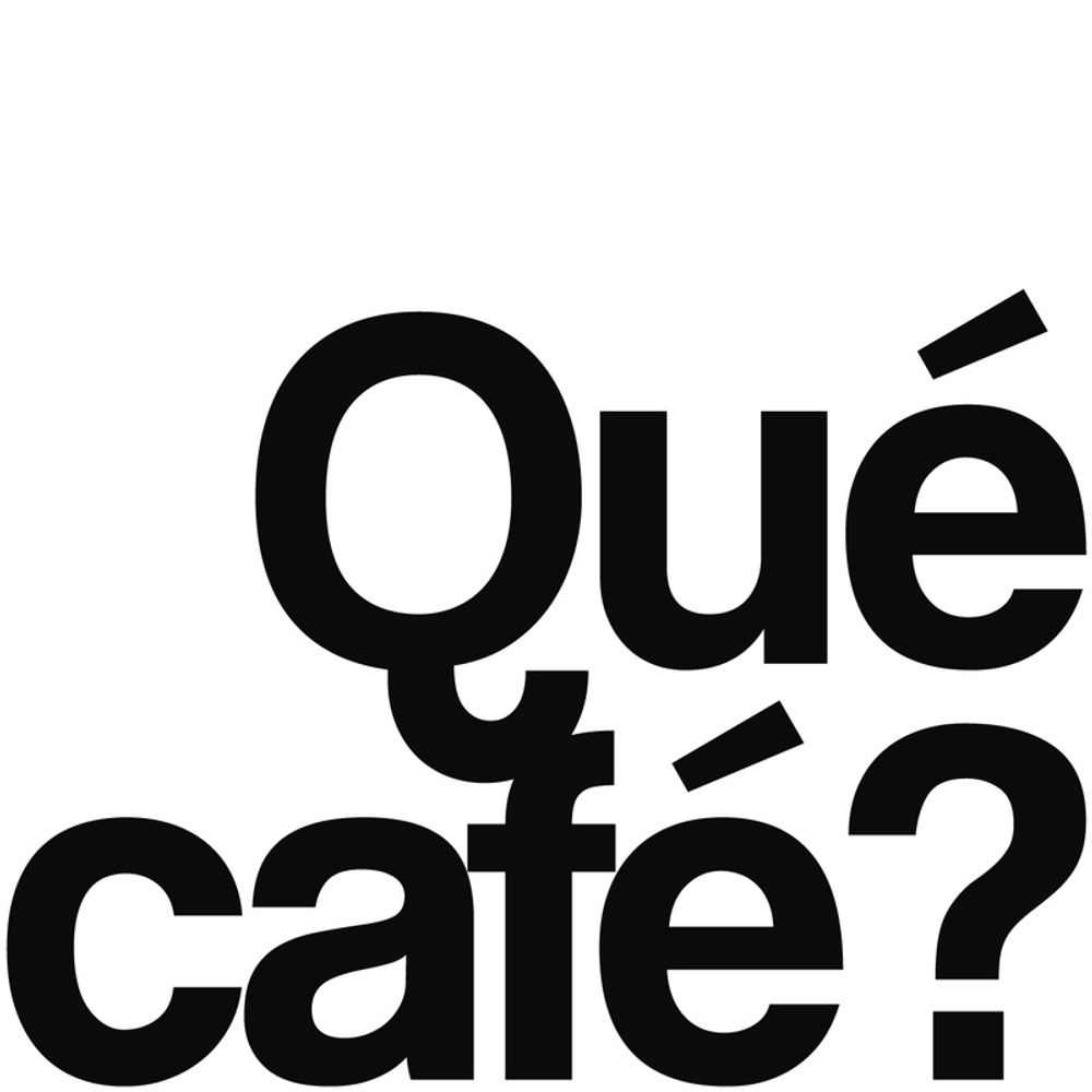 QUÉ CAFÉ BRANCO QUADRADO - urbanarts
