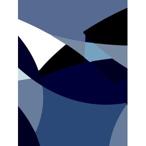 GEOMÉTRICO BA47 - DARK BLUE - urbanarts