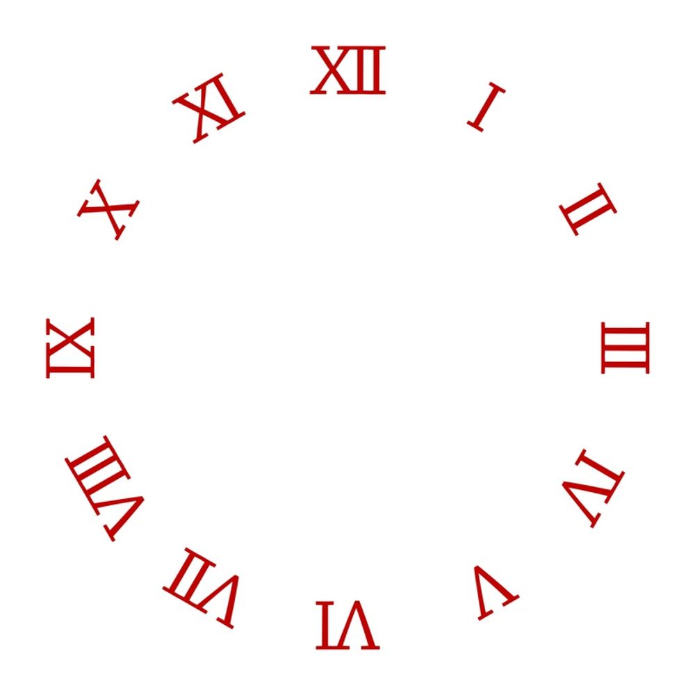 RELÓGIO ROMANO - urbanarts