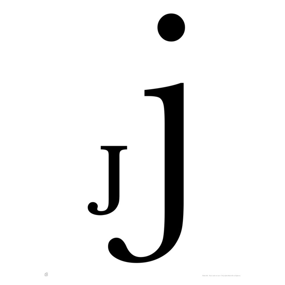 ALFABETO BASKERVILLE - J - urbanarts