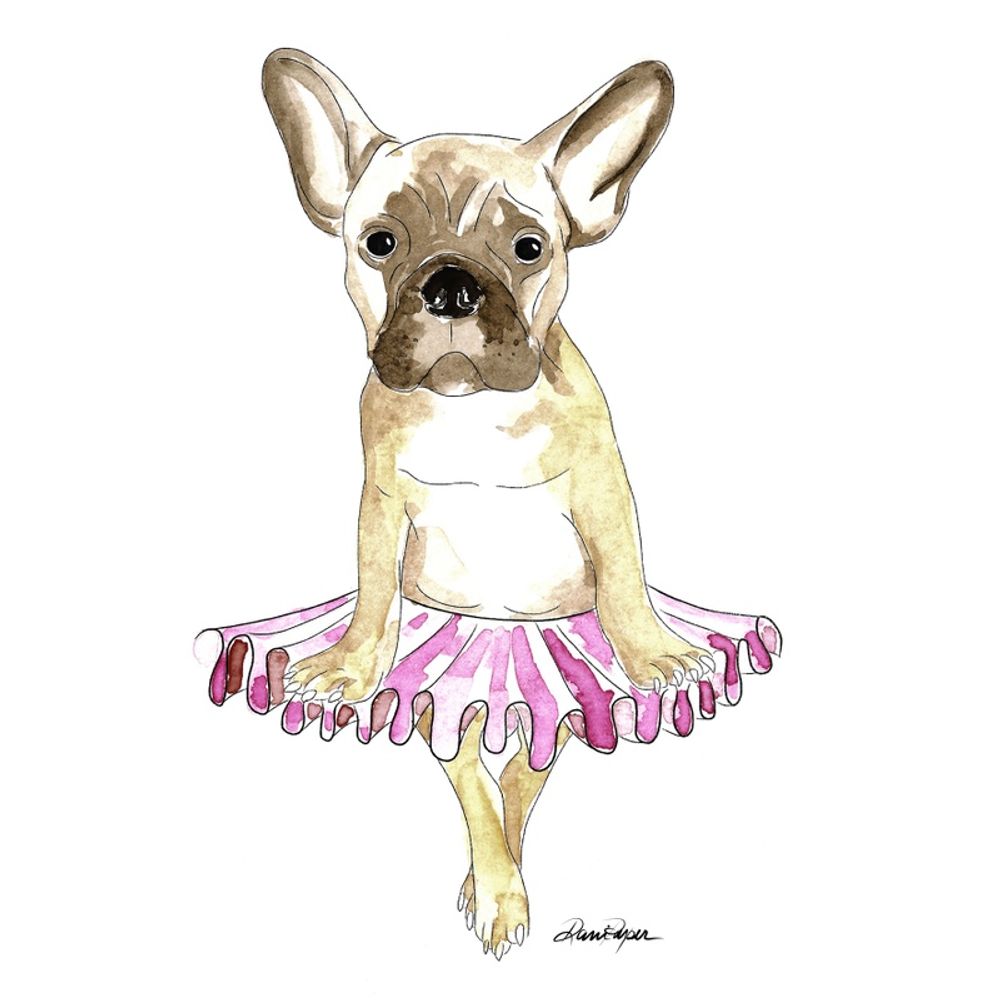 FRENCH BULLDOG BALLET - urbanarts