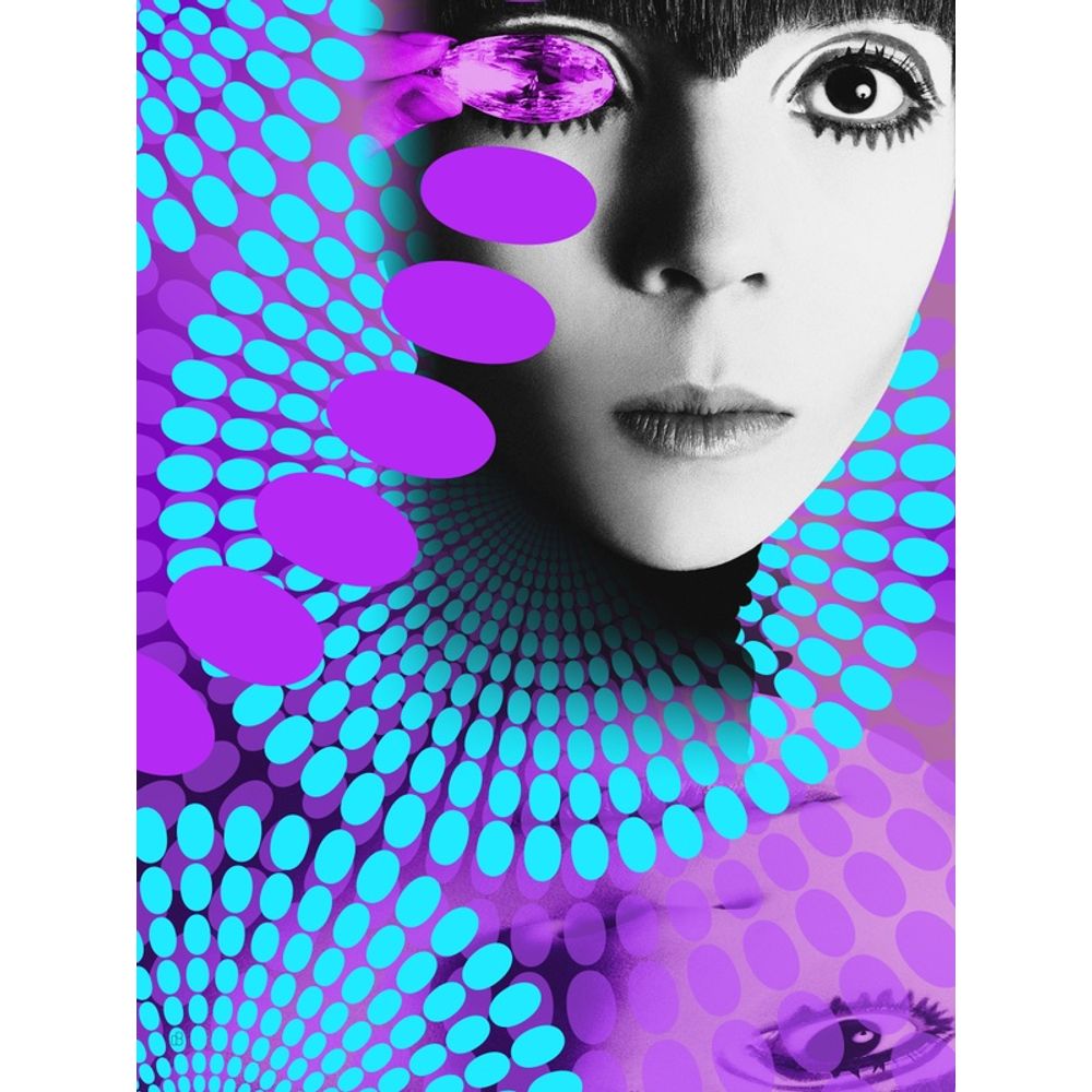 SUPERMODEL PENELOPE TREE 2 - SUPERMODELS OF THE SIXTIES SERIES - urbanarts