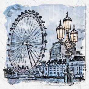 LONDON EYE SKETCH - urbanarts
