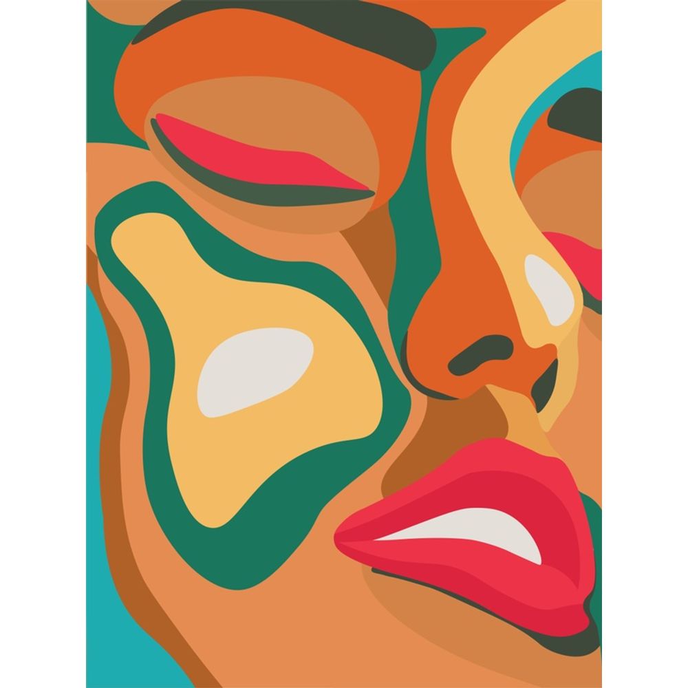 ABSTRACT FACE ILLUSTRATION - urbanarts