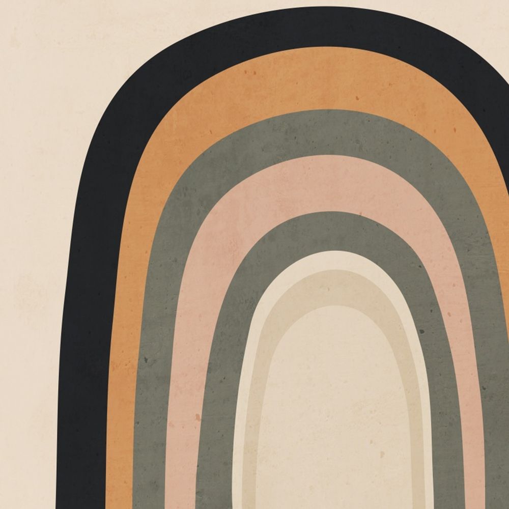 ABSTRACT MINIMAL RAINBOW - urbanarts
