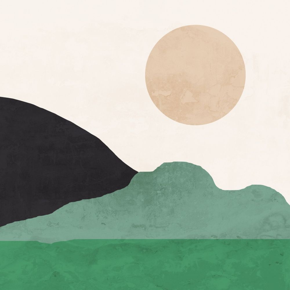 MINIMAL ABSTRACT ART LANDSCAPE 20 - urbanarts