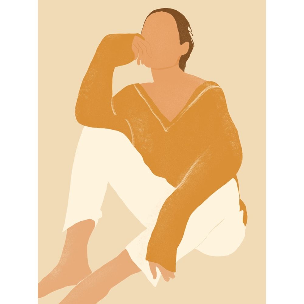 MINIMAL GIRL ILLUSTRATION - urbanarts
